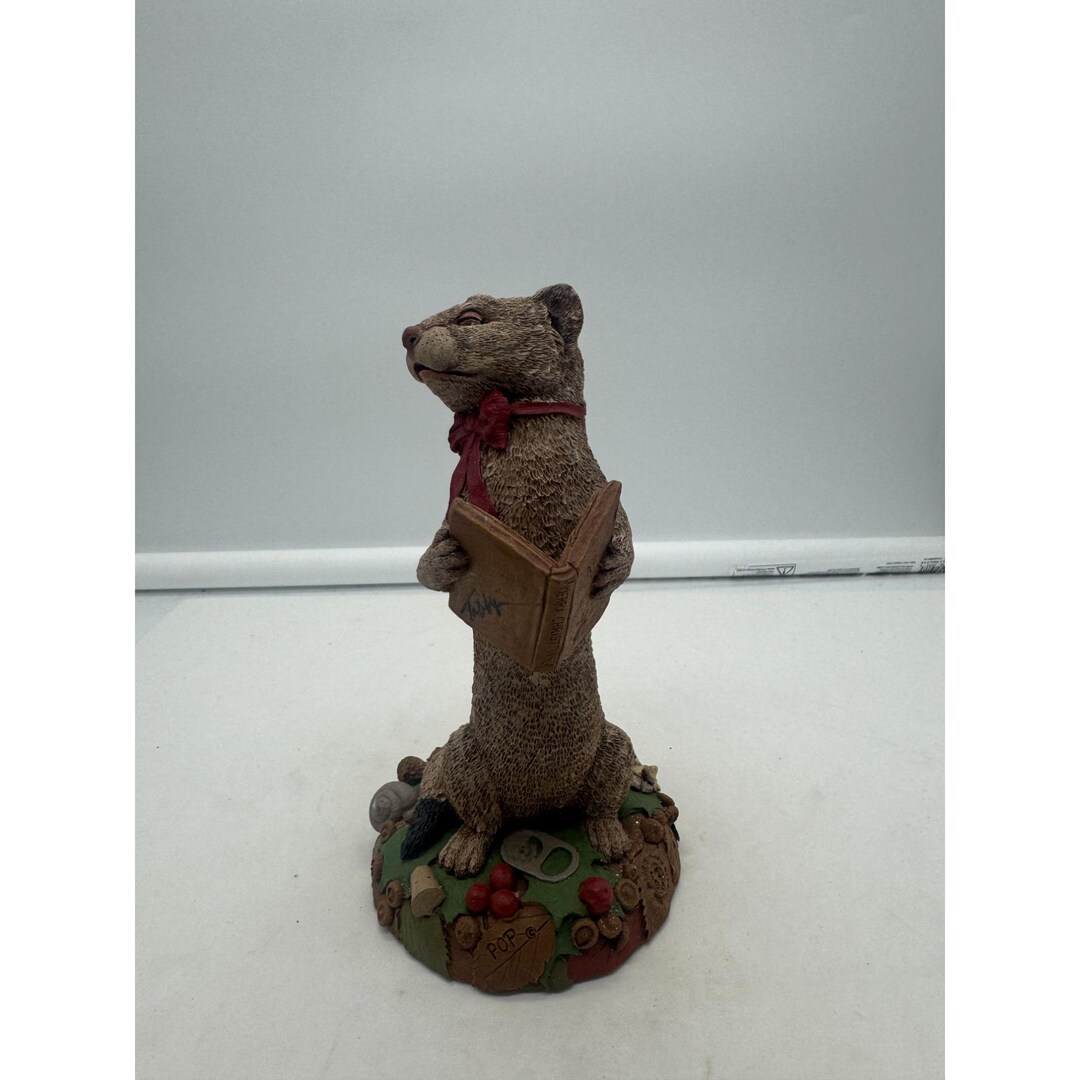 Tom Clark "pop" the Weasel Figurine Christmas Caroler Series Artist ...