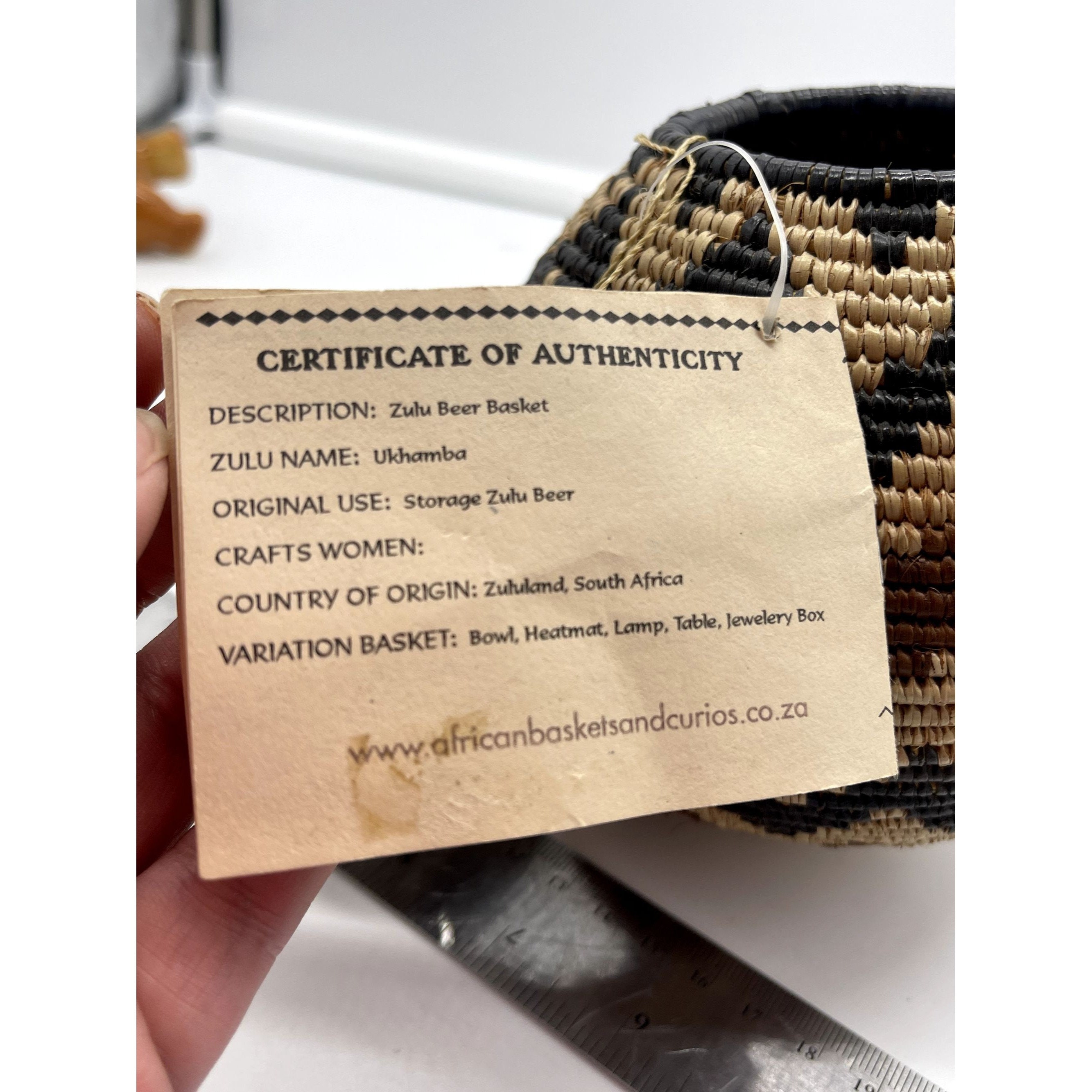 Traditional South African Zulu Ukhamba Beer Basket With Lid - Etsy