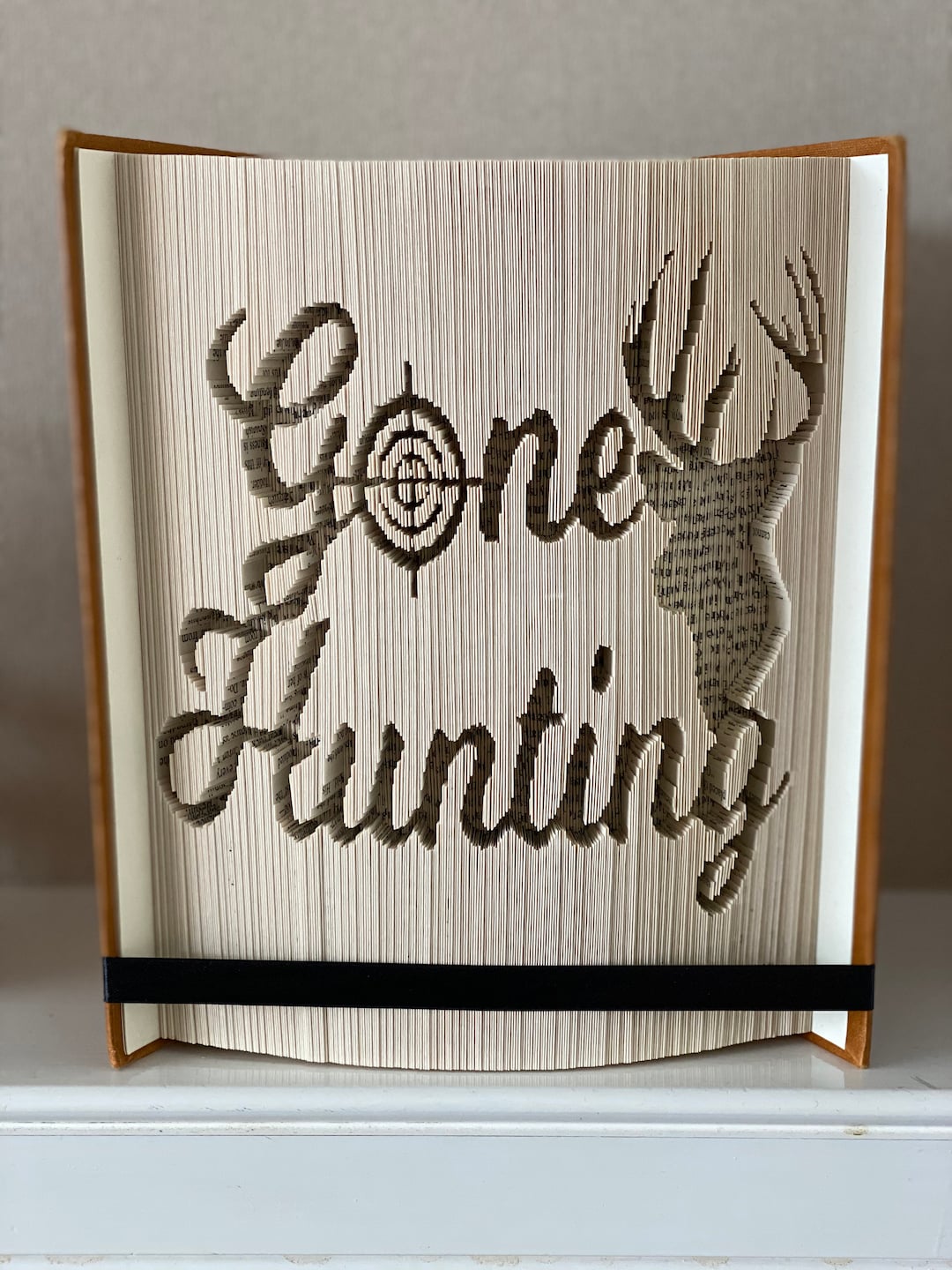 Gone Hunting Book Folding Pattern - Etsy