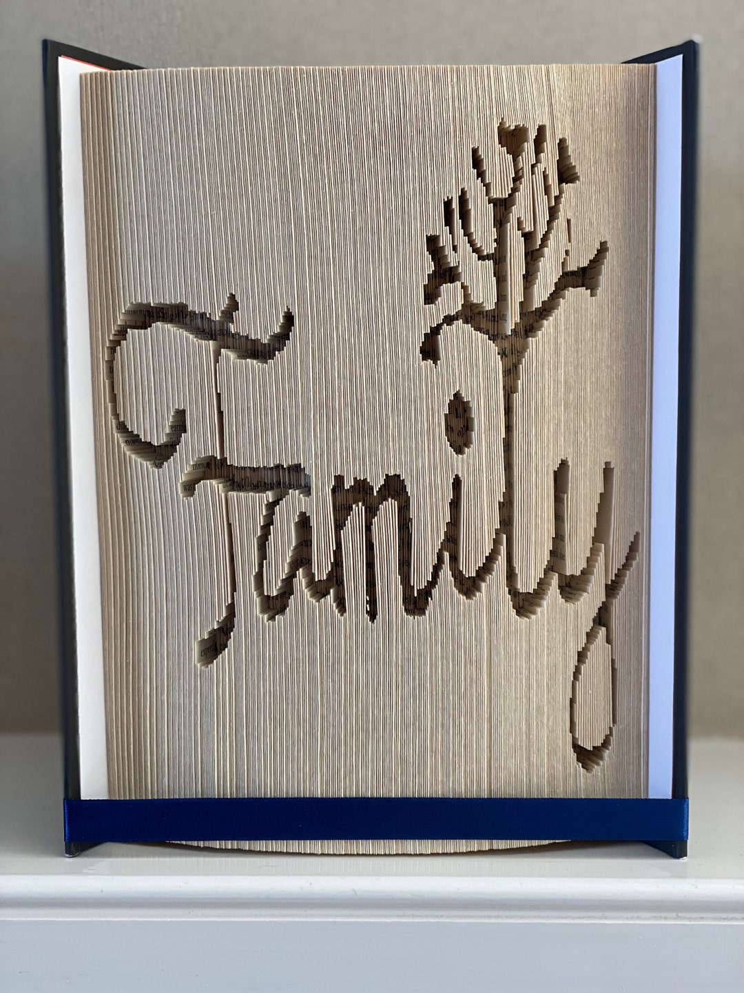 Family Tree Book Folding Pattern - Etsy