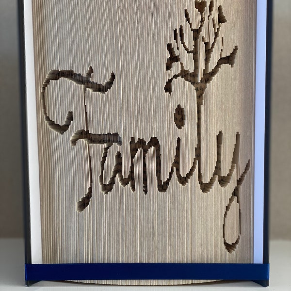 Family Tree Book Folding Pattern - Etsy