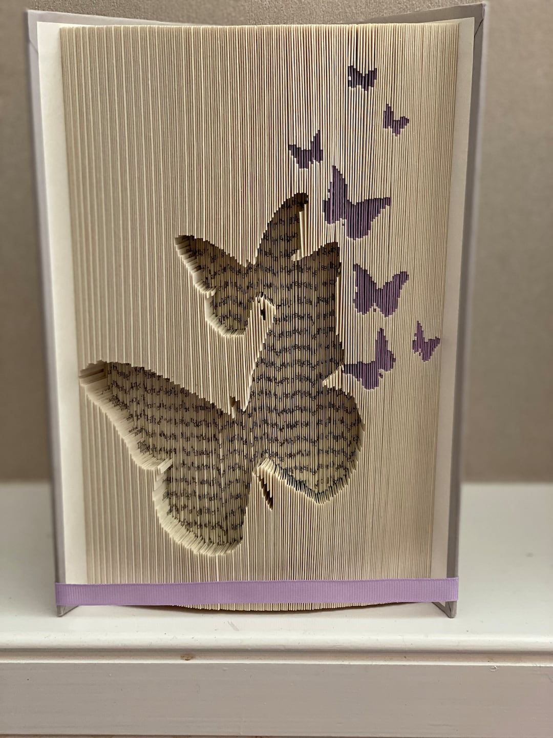 Butterflies Book Folding Pattern - Etsy