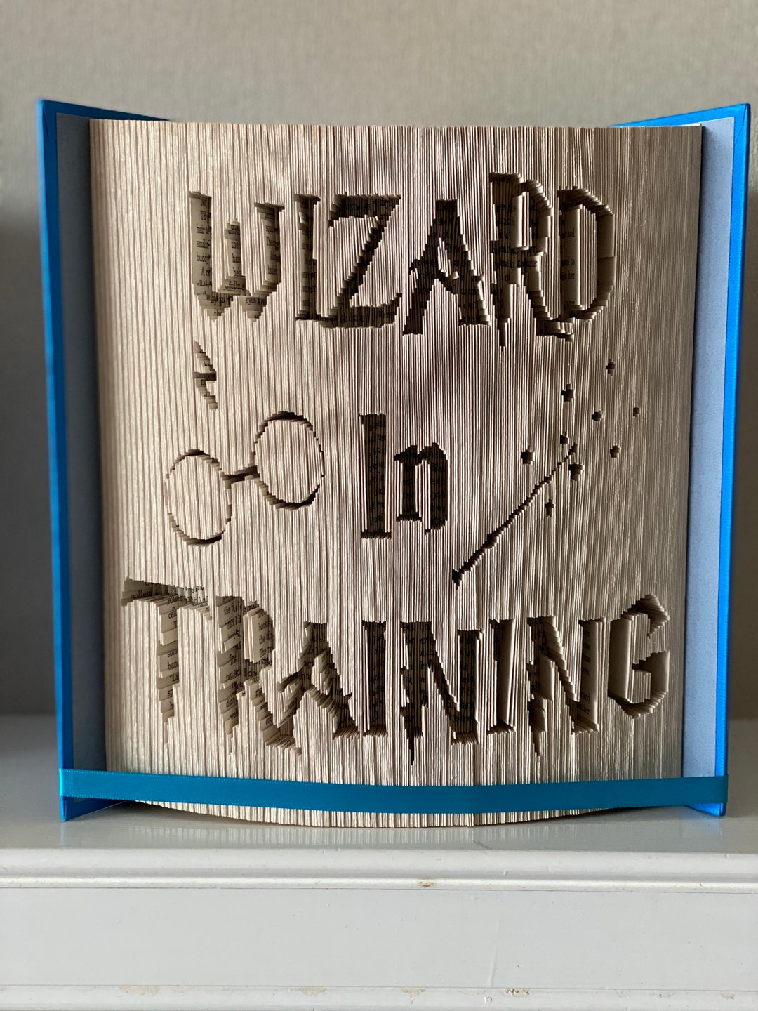Wizard in Training Book Folding Pattern - Etsy