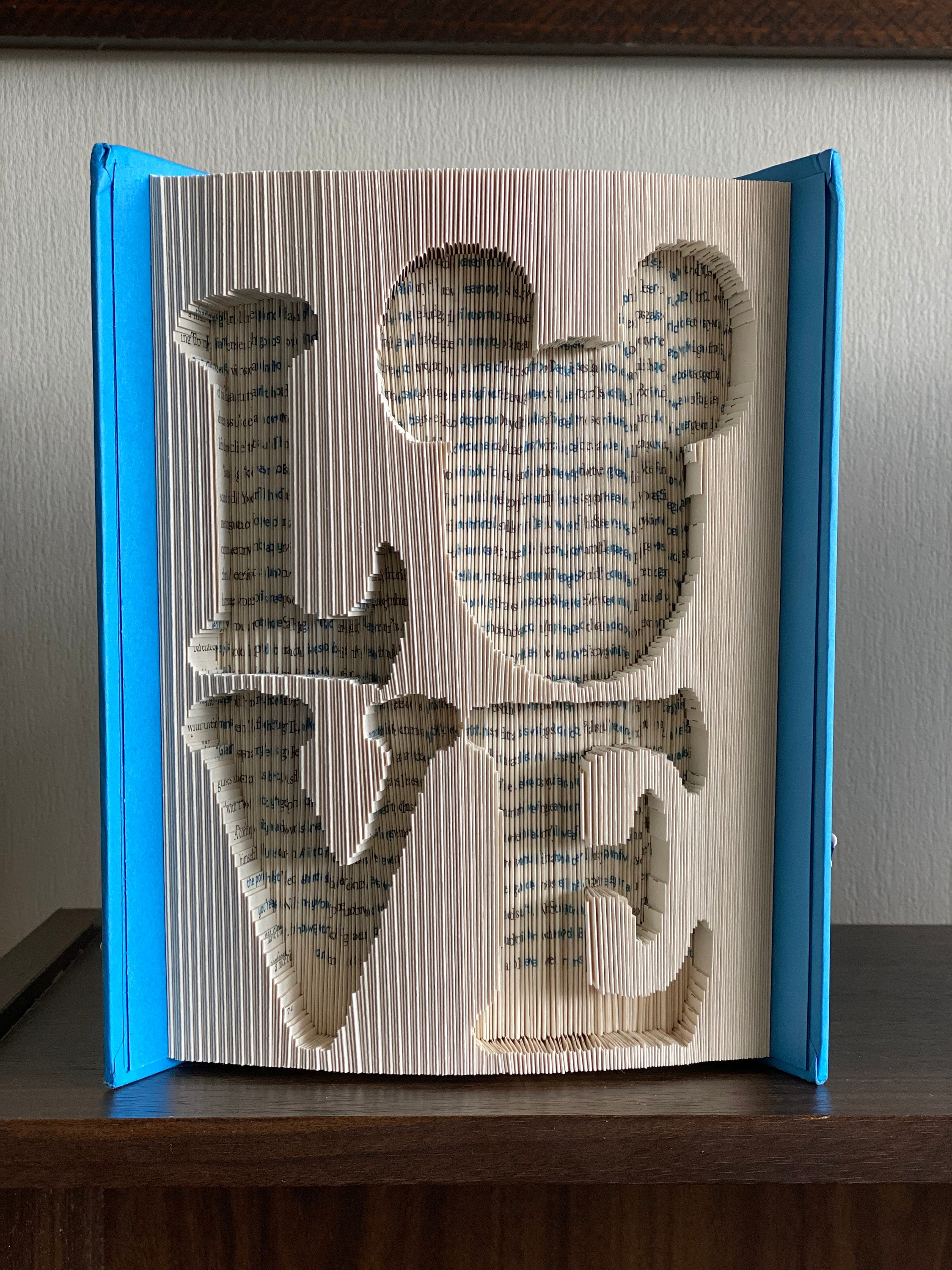 Mickey Love Book Folding Pattern - Etsy