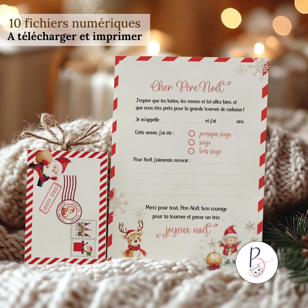 My Letter to Santa - Complete Christmas Kit With Letter, Reply ...