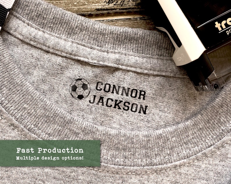 Clothing Stamp Fabric Stamp Self Inking Name Stamp Clothing - Etsy