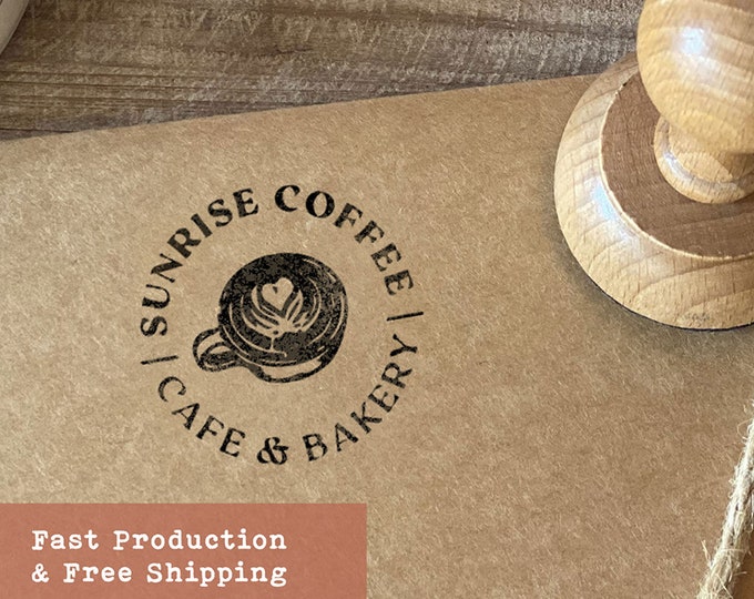 Custom Logo Stamp, Custom Rubber Stamp, Business Logo Stamp ...