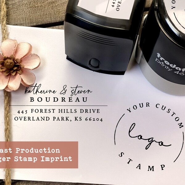 Large Custom Stamp - Etsy