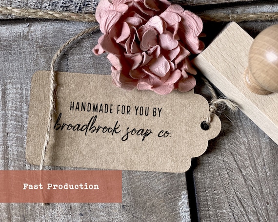 Handmade for You Stamp Custom Business Packaging Stamp | Etsy