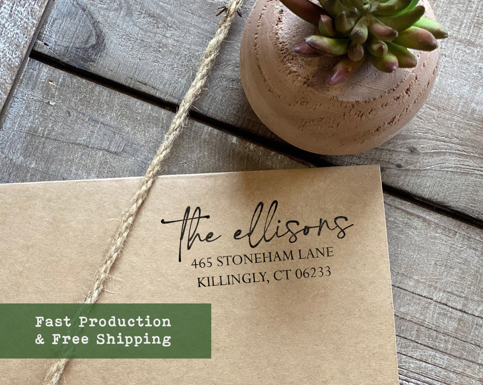 Custom Real Estate Return Address Stamp, Realtor Housewarming Gift - Etsy