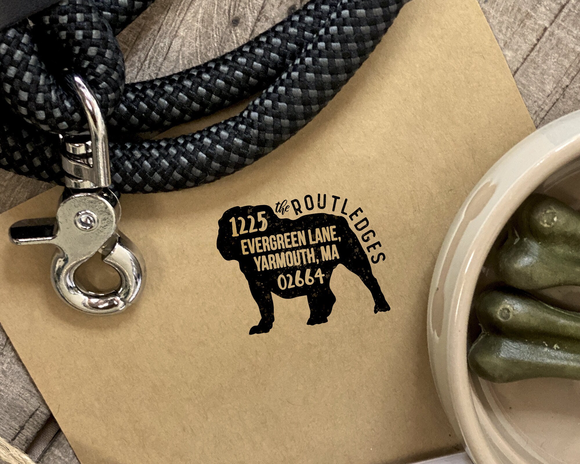 Custom Dog Breed Stamp, Self Inking or Wood Return Address - Etsy