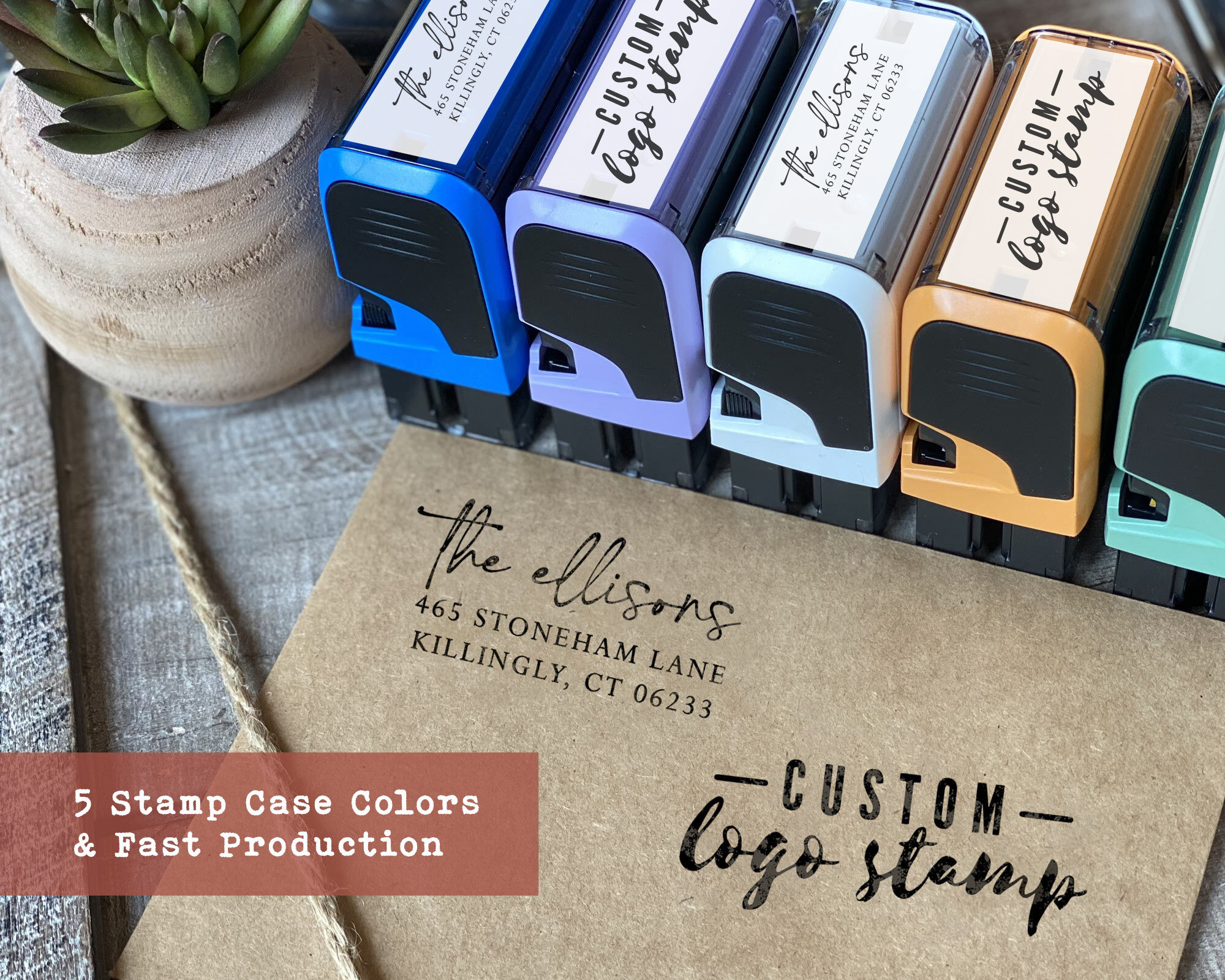 Self-inking Stamp Custom Address Stamp Personalized Return - Etsy India Self-inking Stamp Custom Address Stamp Personalized Return - Etsy India