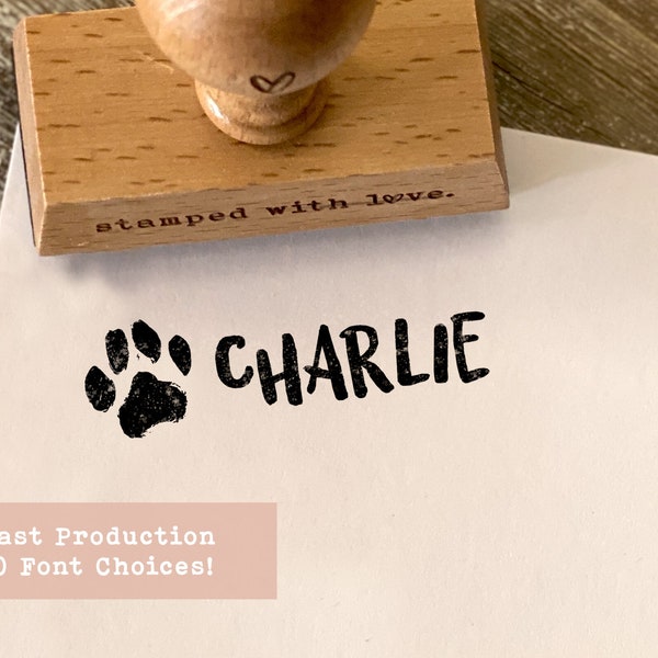 Dog Paw Stamp - Etsy