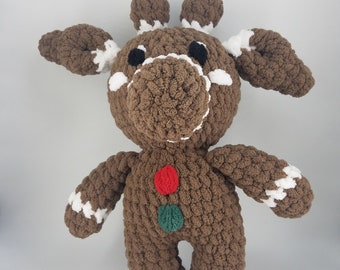 Gingerbread Cow - Etsy