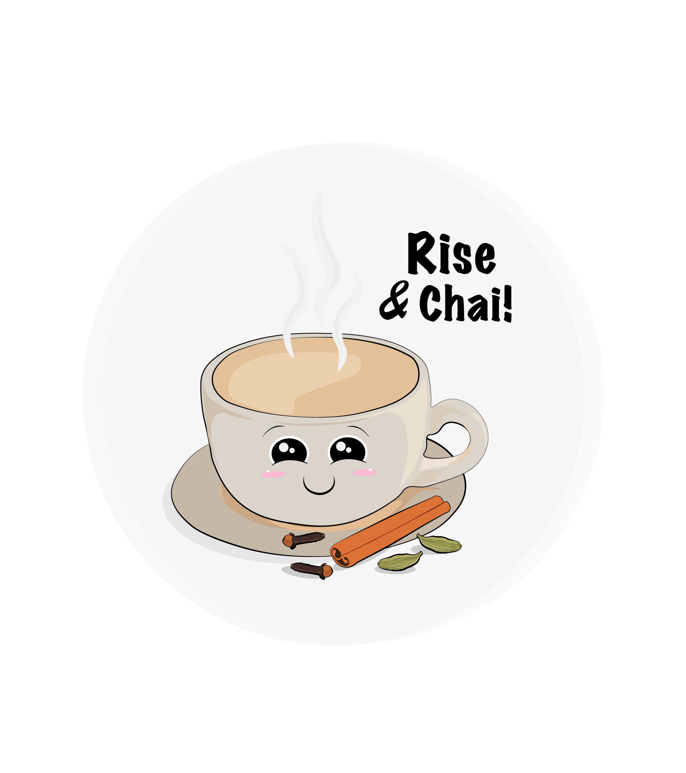 Cute Tea Lovers Illustrations Printable Wall Hangings | Etsy