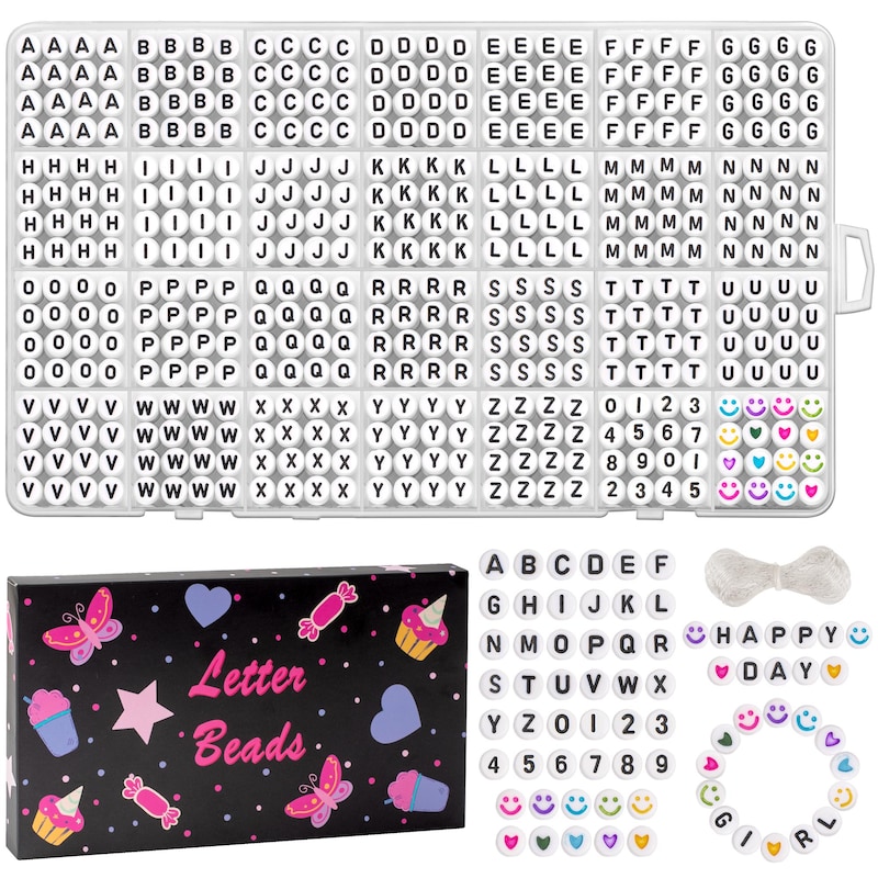 Letter Bracelet Kit - Etsy