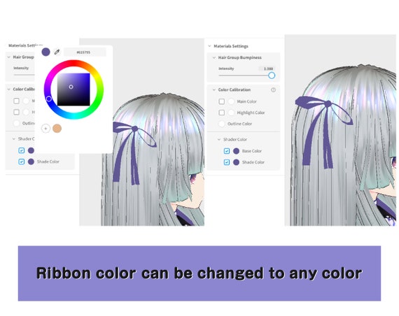 Ribbon Shading Hair