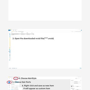 Braids and Ribbon Hair Preset vroid - Etsy
