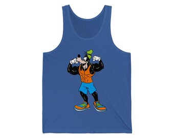 Muscle Goofy Svg - Etsy