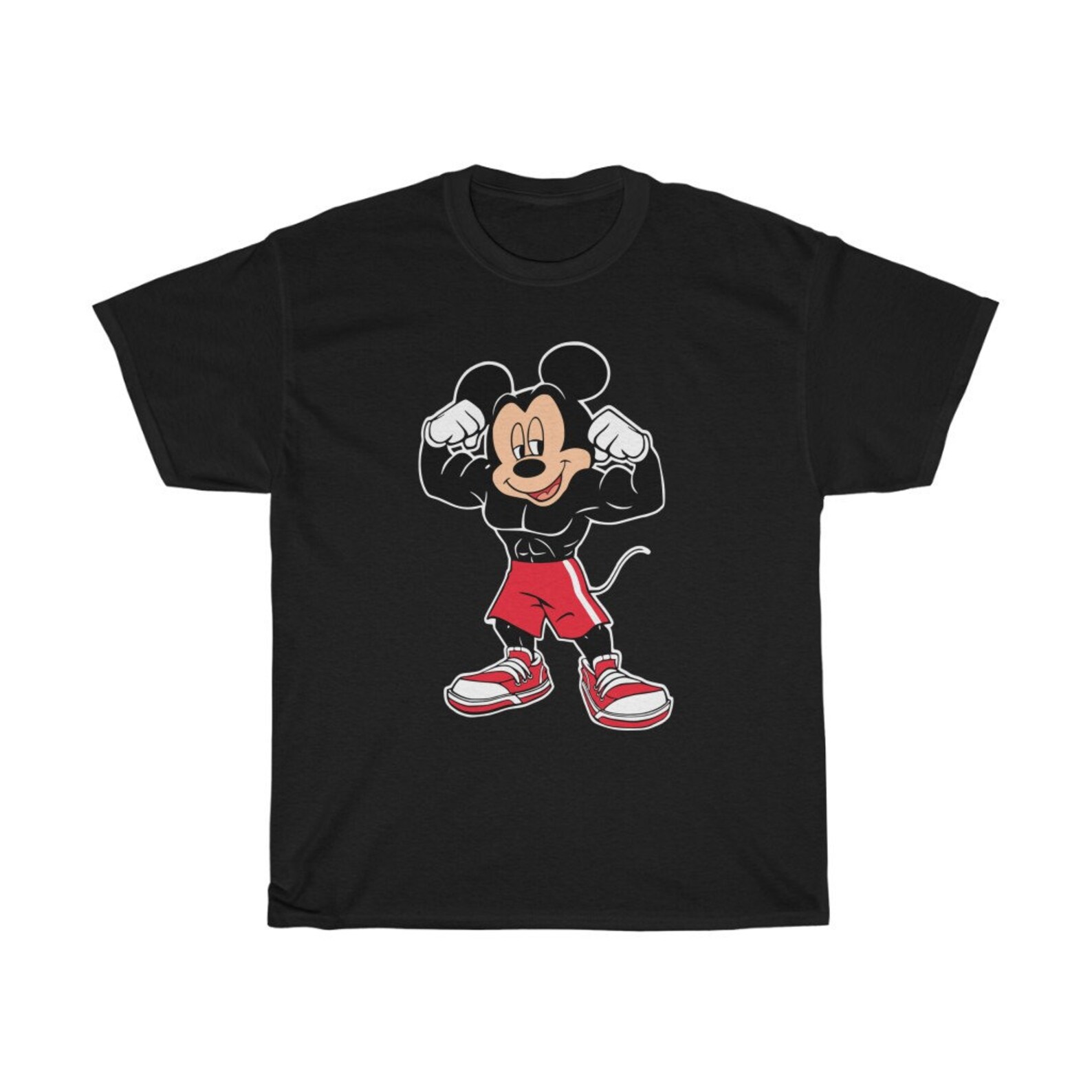 Buff Mickey Tshirt. - Etsy