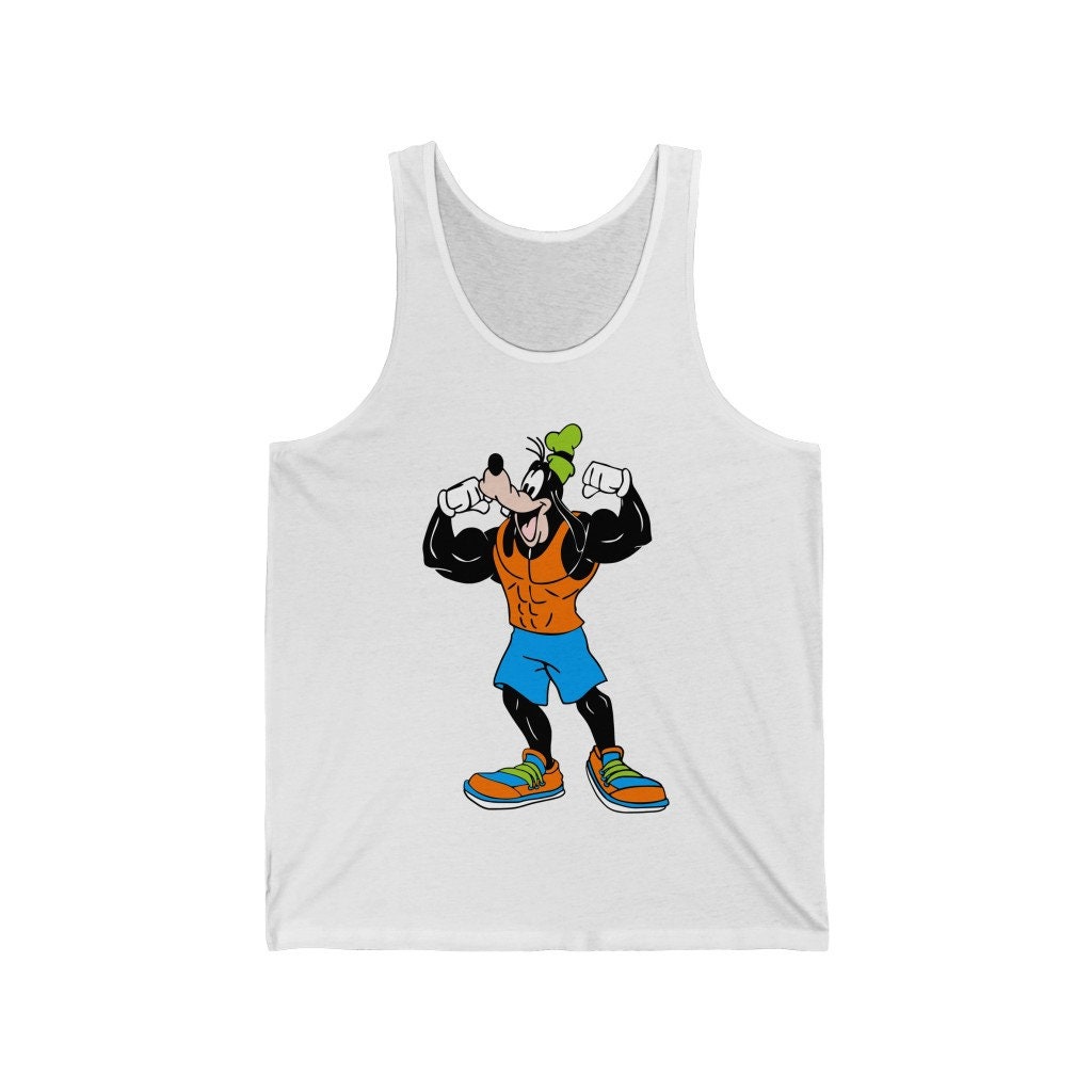 Men Muscle Goofy Tank - Etsy
