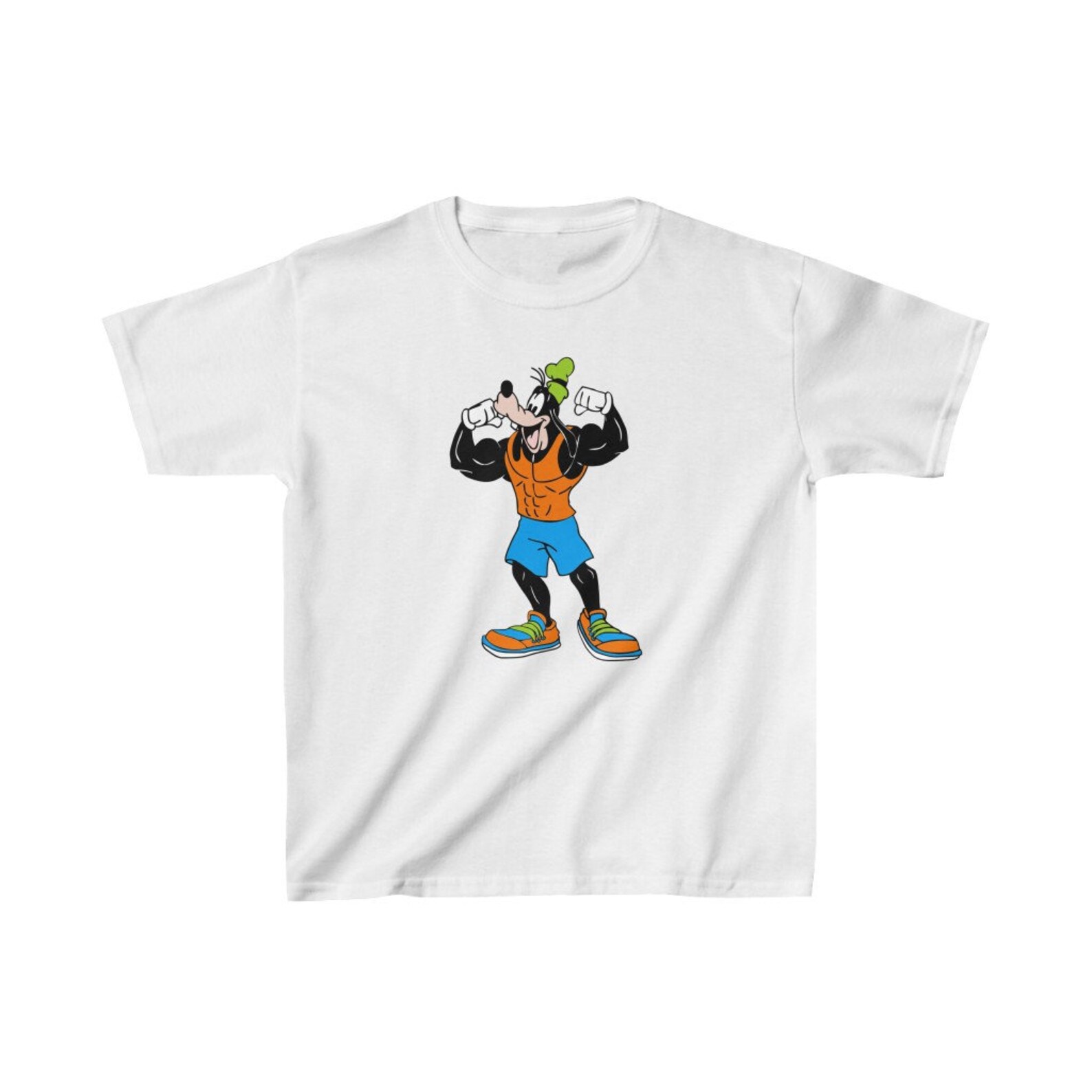Youth Muscle Goofy Tshirt - Etsy