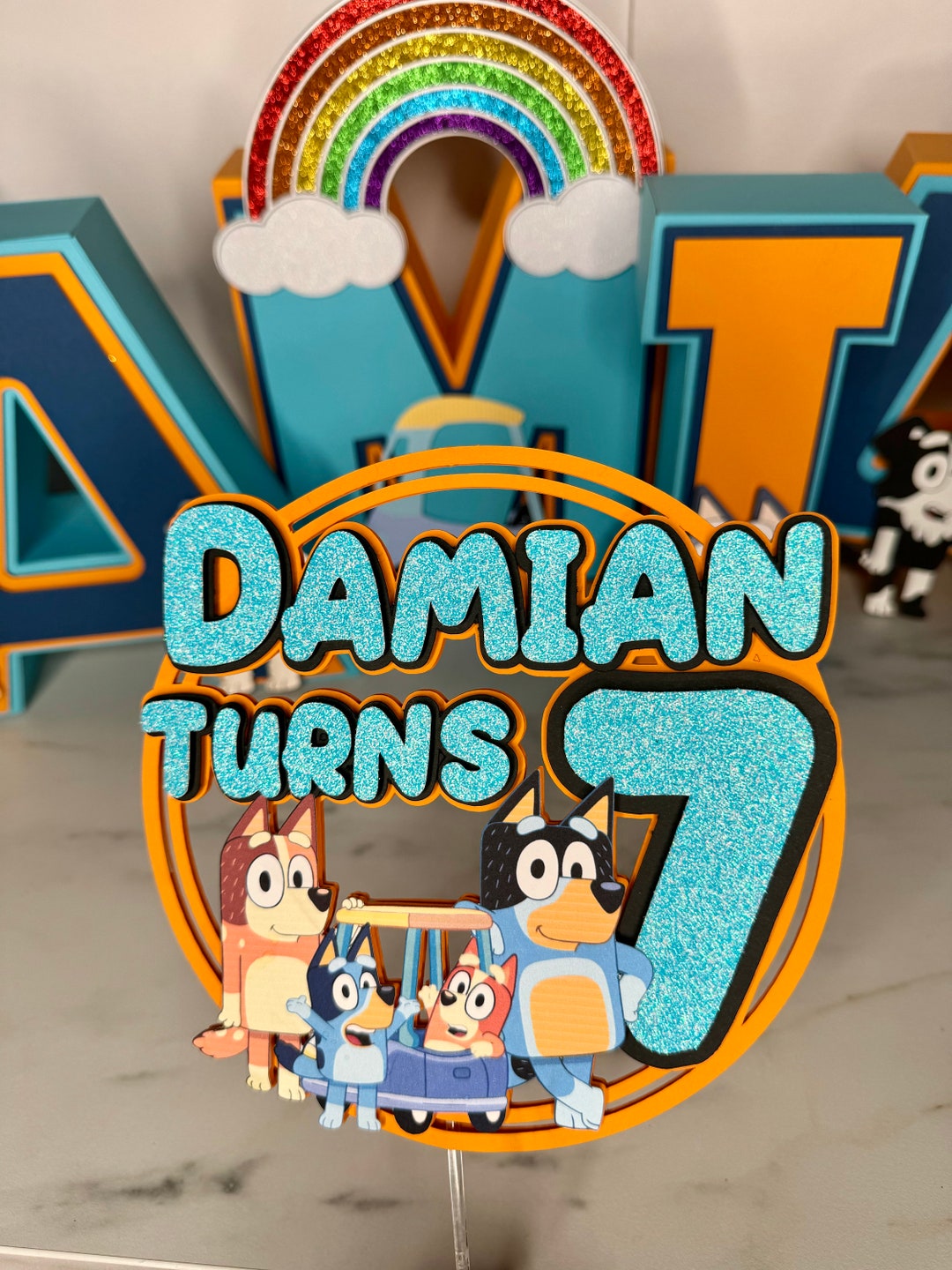 Bluey, Bluey Decor, Bluey Party, Bluey Birthday Party, Bingo, Bluey ...