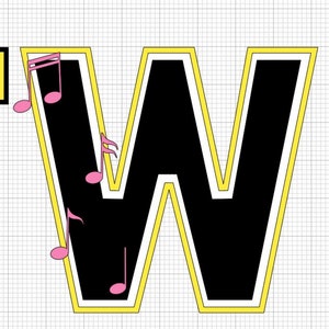 The Wiggles 3D Letters, Emma Wiggle, the Wiggles Decoration, the ...