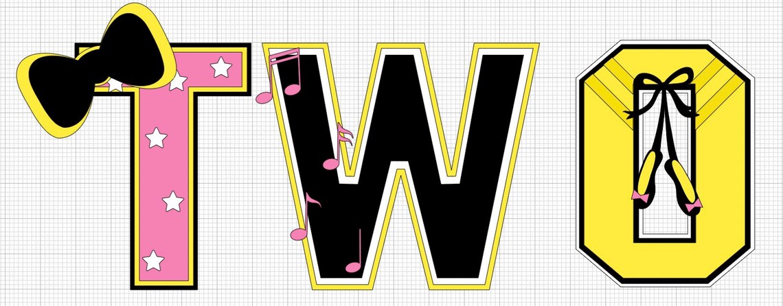 The Wiggles 3D Letters Emma Wiggle the Wiggles Decoration | Etsy Canada