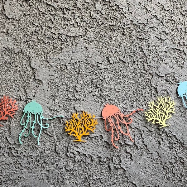 Coral Garland - Etsy