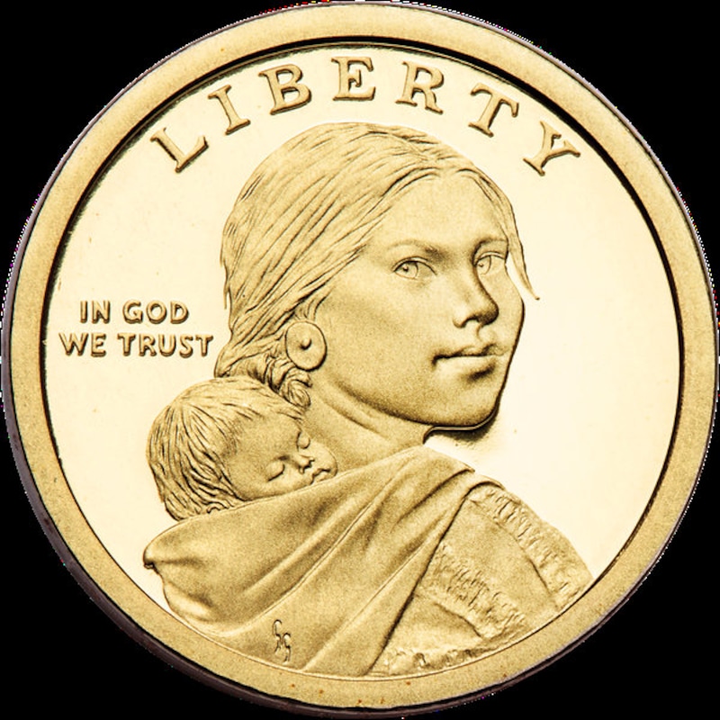 Sacagawea Dollar Coin - Etsy