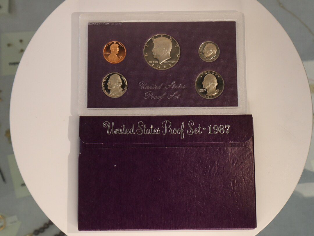 1987 United States Proof Set - Free Shipping - Etsy