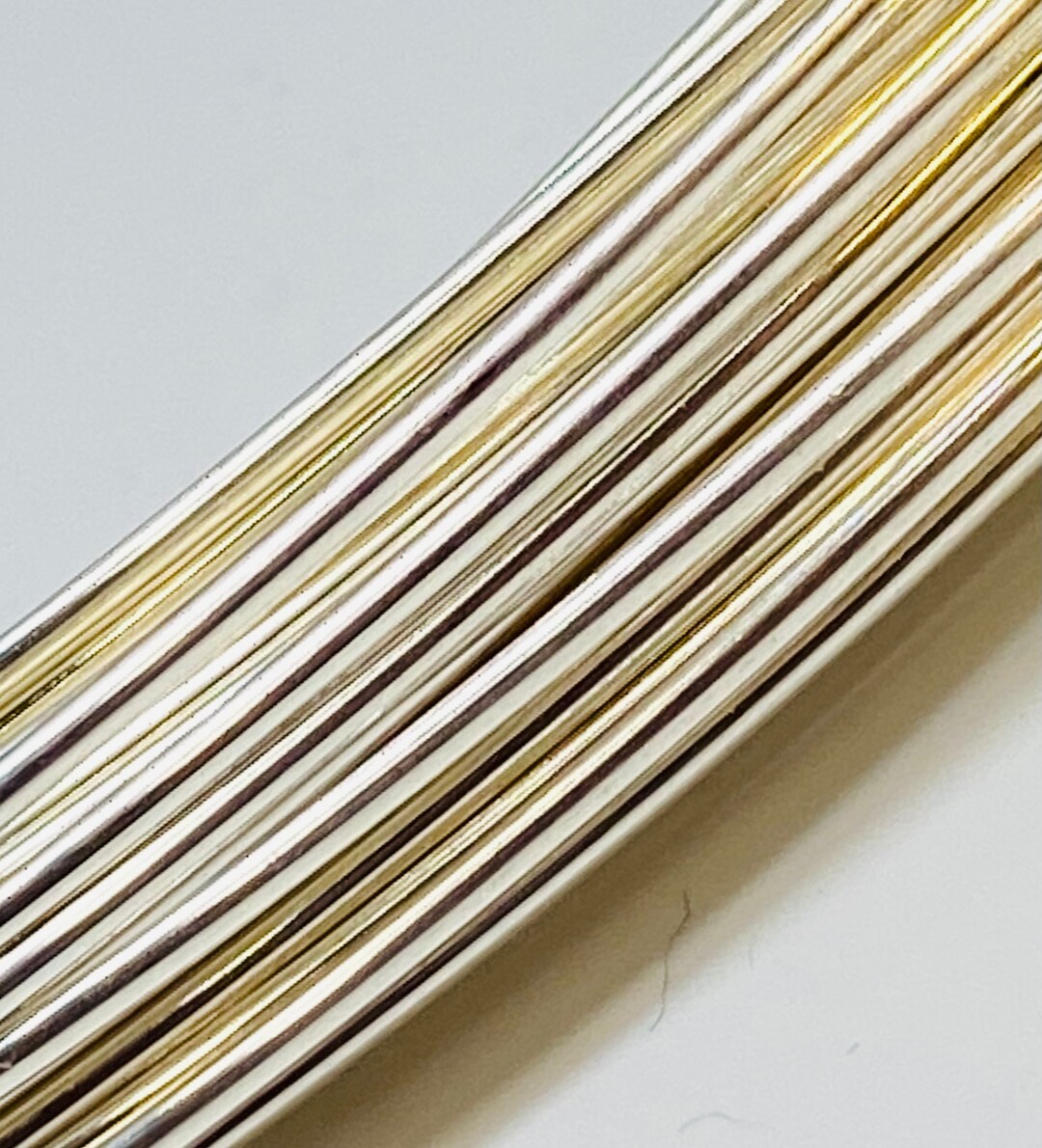 Sterling Silver Half-round Wire 10, 12, 14, 16, 18, 20, 22, and 24 ...