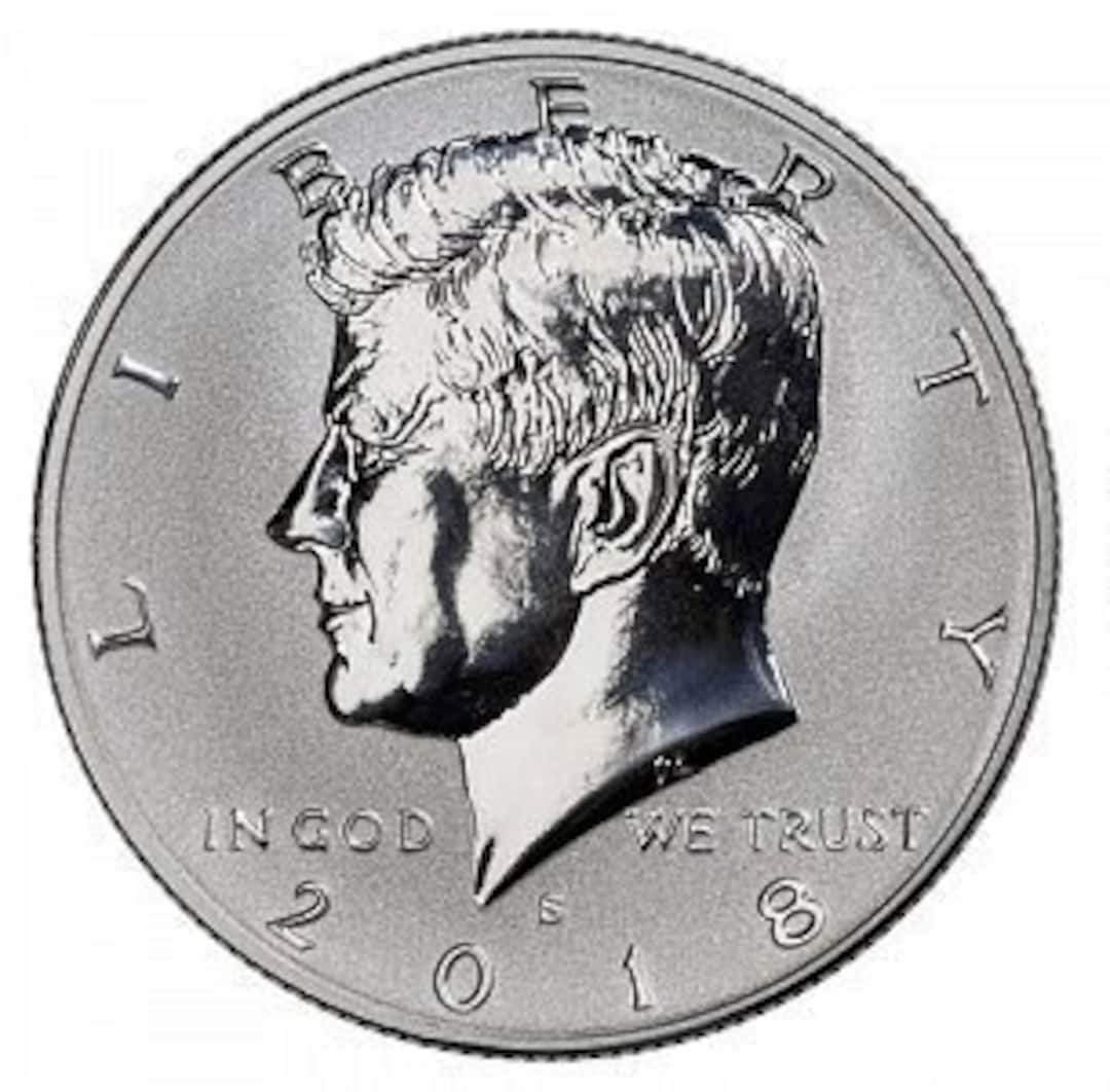 2018 S Silver Gem Reverse Proof Kennedy Half Dollar - Etsy