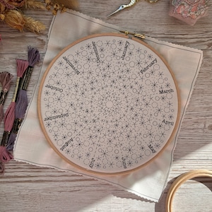 PDF Flower a Day Embroidery Design, Instant Download Temperature ...