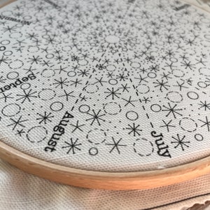 PDF Flower a Day Embroidery Design, Instant Download Temperature ...