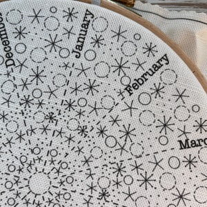 PDF Flower a Day Embroidery Design, Instant Download Temperature ...