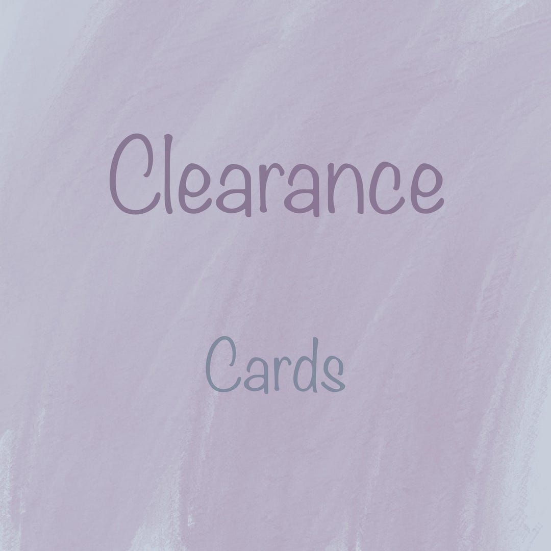 Clearance/seconds - Cards - Etsy
