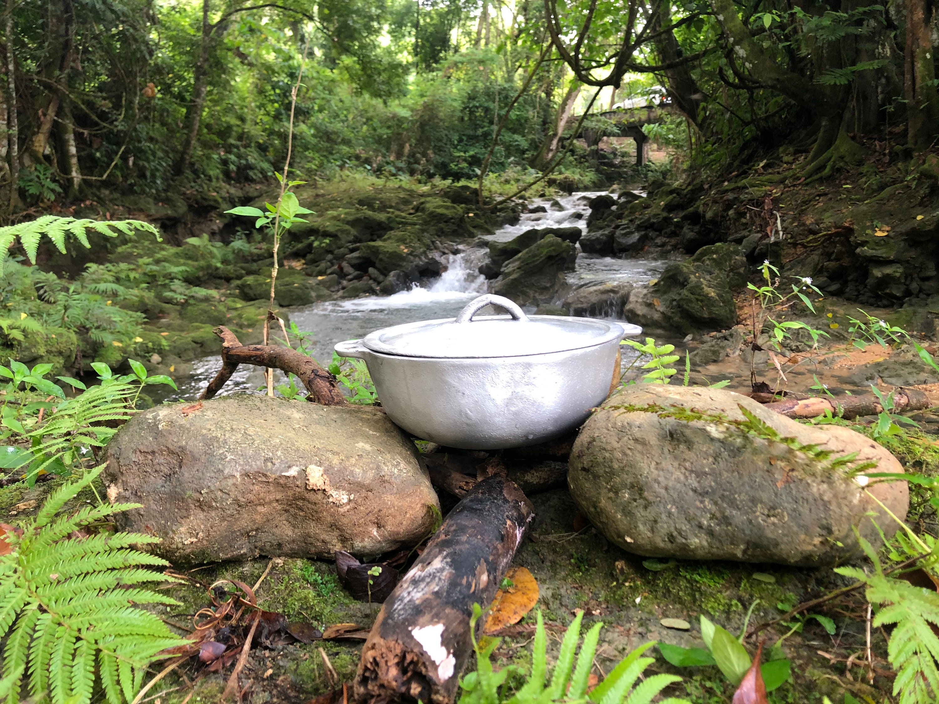 Jamaican Dutch Pot 4 Piece Set Cast Iron Dutch Pot Dutchie - Etsy Canada
