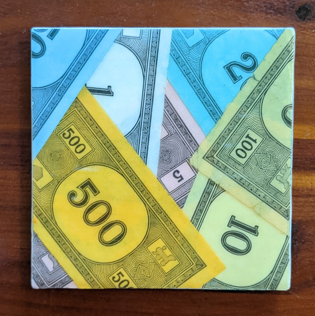 Monopoly Game Room Coasters - Etsy