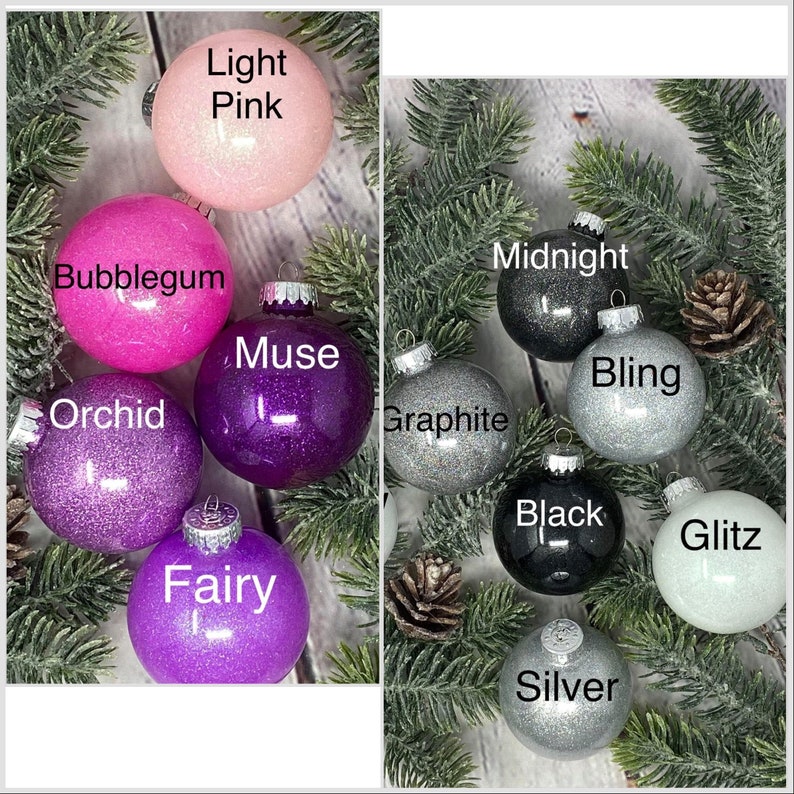 Baby’s First Christmas Ornaments (40 Colors to Choose From!) - Etsy