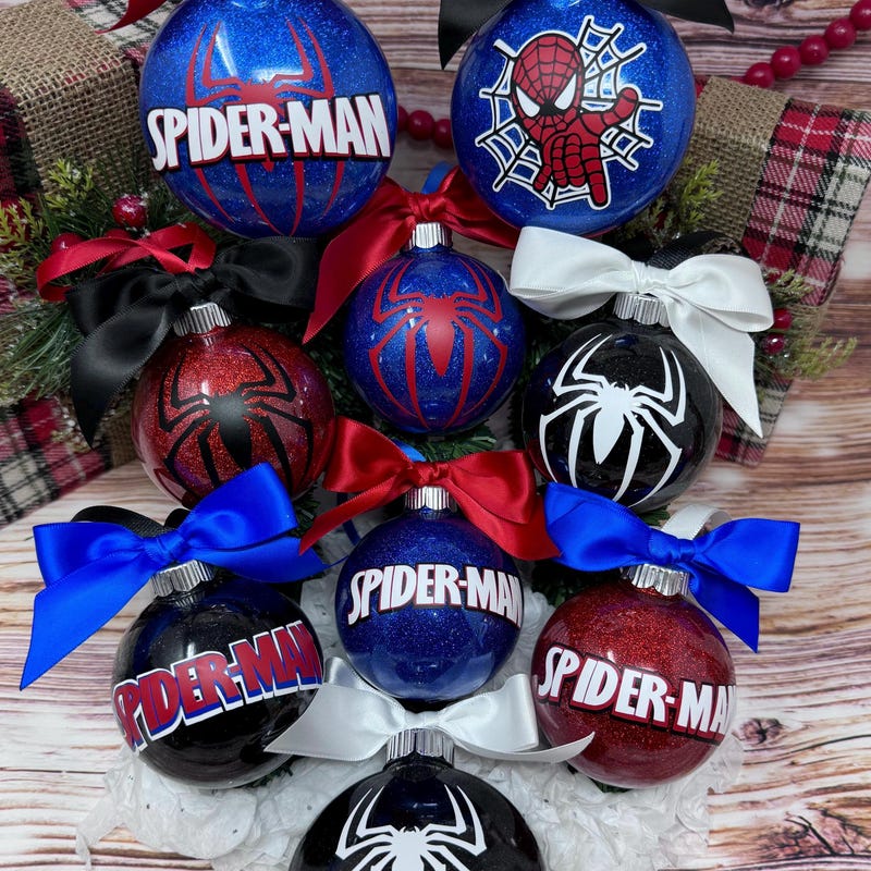 Spiderman Christmas Tree - Etsy