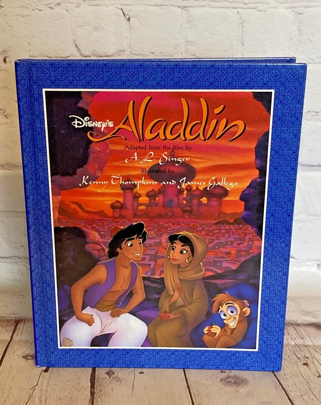 Disney's Aladdin Adapted From the Film by A.L. Singer by Disney Press ...