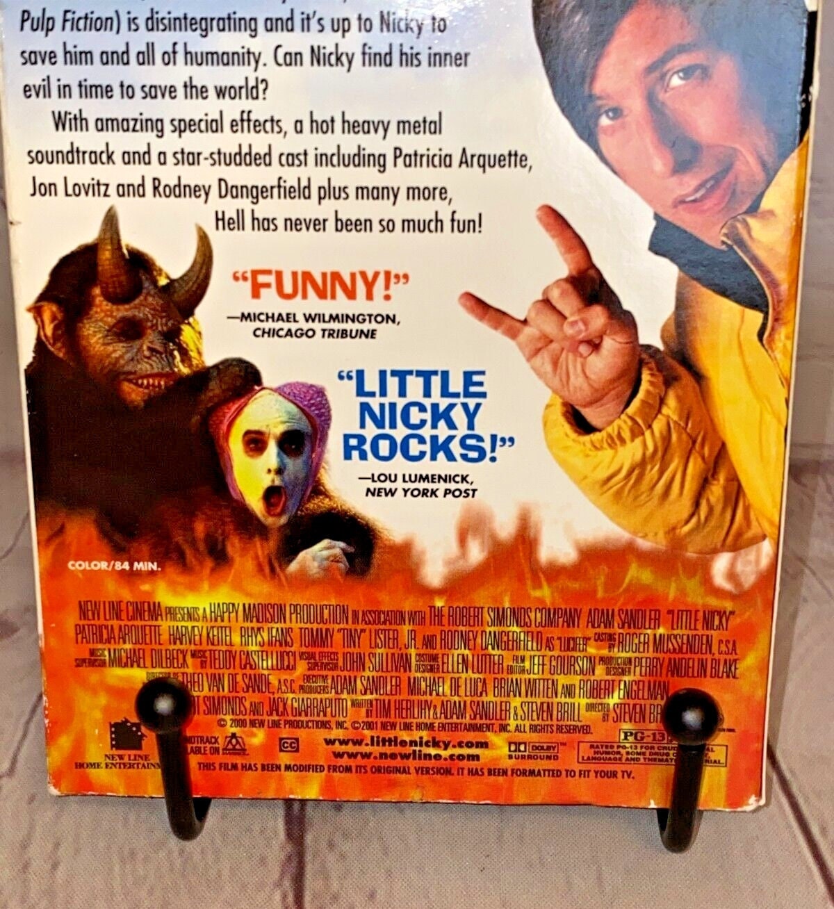 Little Nicky VHS by New Line Home Entertainment 2001 Rated PG-13 ...