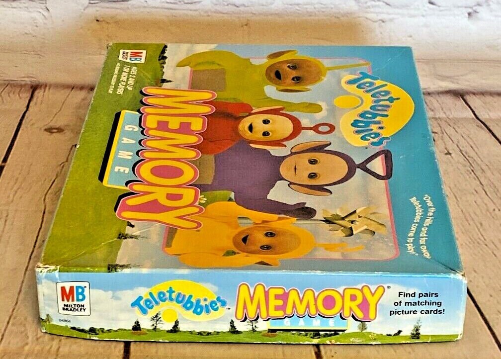 Teletubbies Memory Game by Milton Bradley 1999 Ages 2 and up 1 or More ...