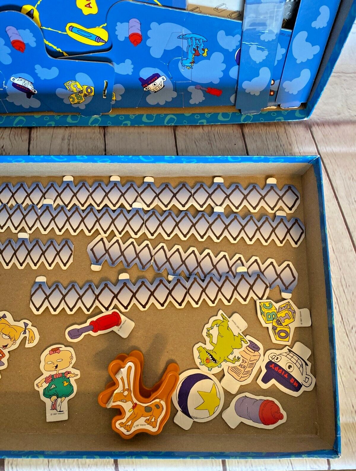 Nickelodeon's Rugrats bump & Bust Out 3-D Game by Mattel 1997 for Ages ...