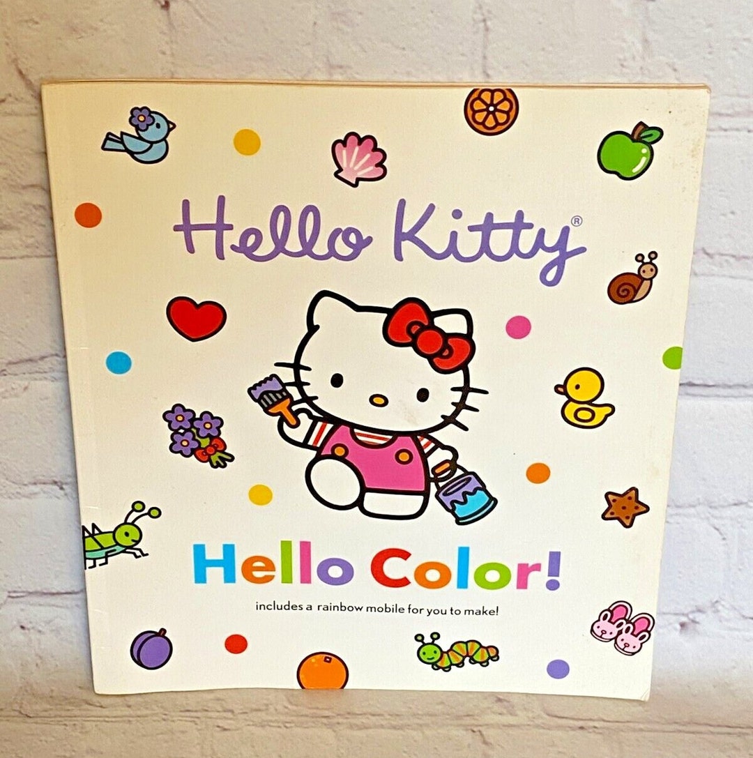 Hello Kitty "hello Color!" by Harry N Abrams Inc Publishers 2001 ...