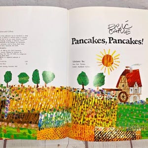 Pancakes, Pancakes! by Eric Carle 1992 | Scholastic Hardcover Children ...