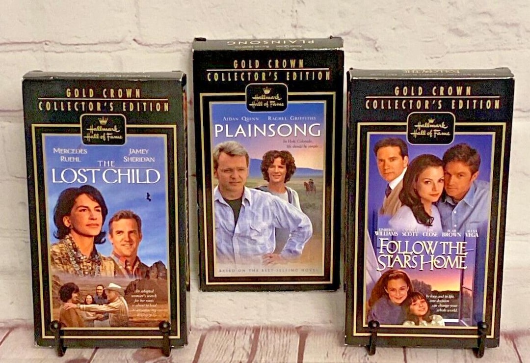 Hallmark's "the Gold Crown Collector's Edition" Three VHS Movie Bundle ...