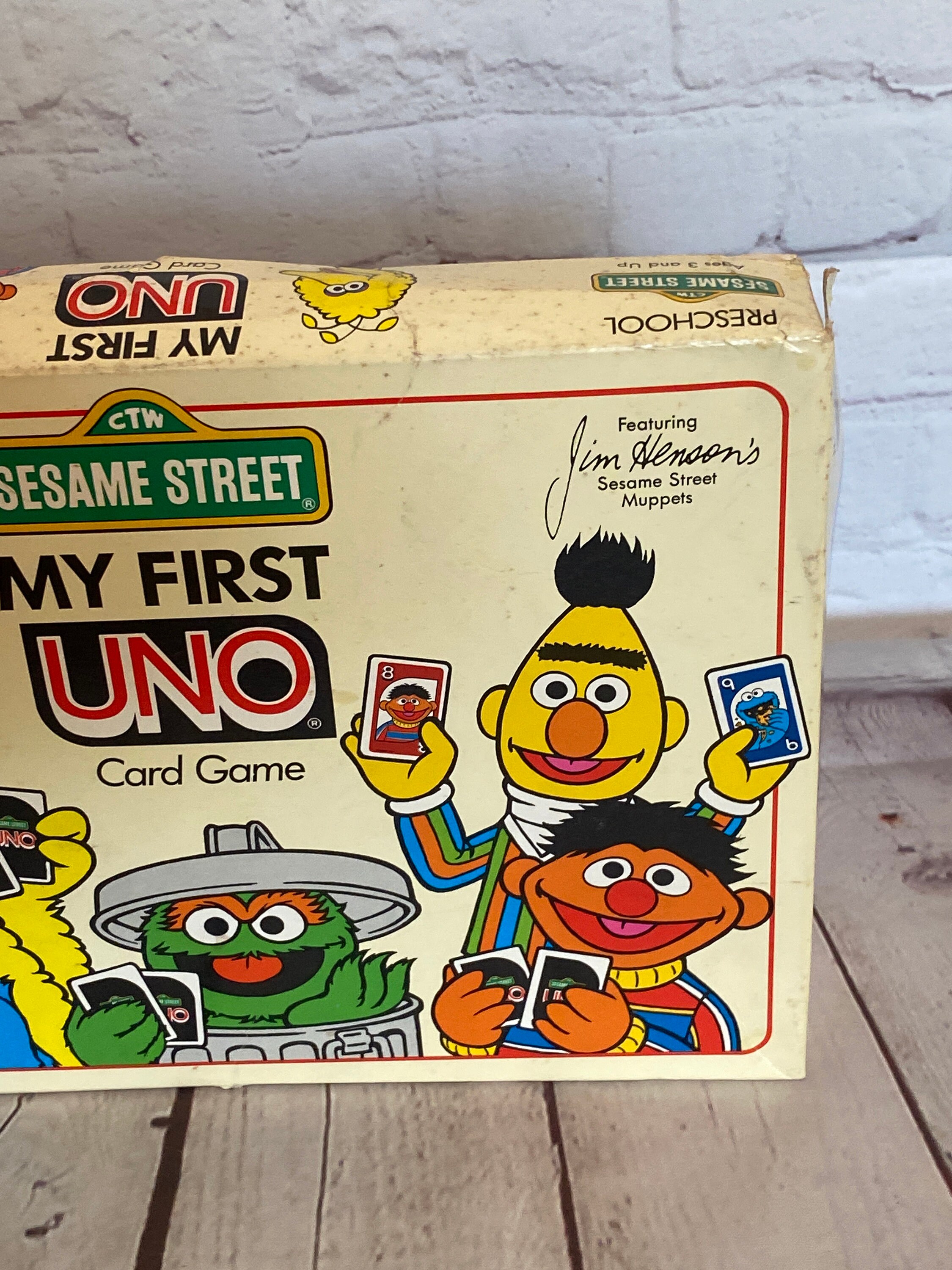 Sesame Street my First UNO Card Game by - Etsy